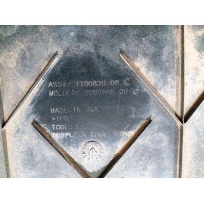 1 Model 3, Rr Fascia, Diffuser NEW not original {M3} 1135410-00-A